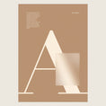 Letter A 02 – Earth Tones Studio